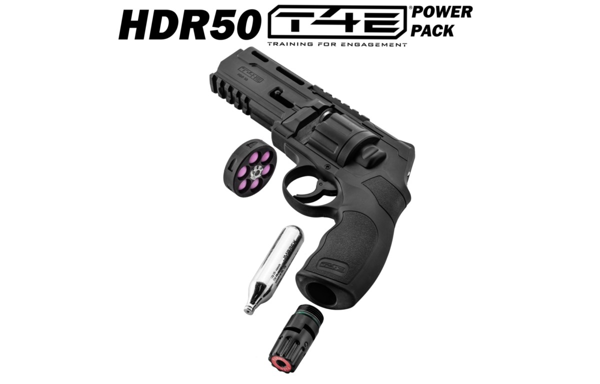 [REVIEW + TEST REVOLVER HDR T4E CAL.50] - Starkh Paintball